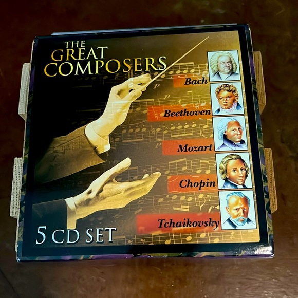 Direct Source Special Products | Media | The Great Composers 5 Cd Set ...